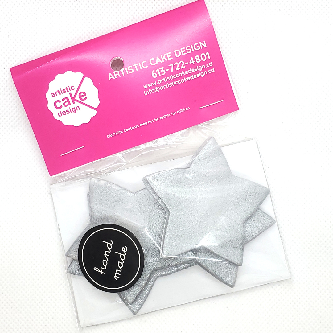 Fondant Stars - Large – Artistic Cake Design Inc