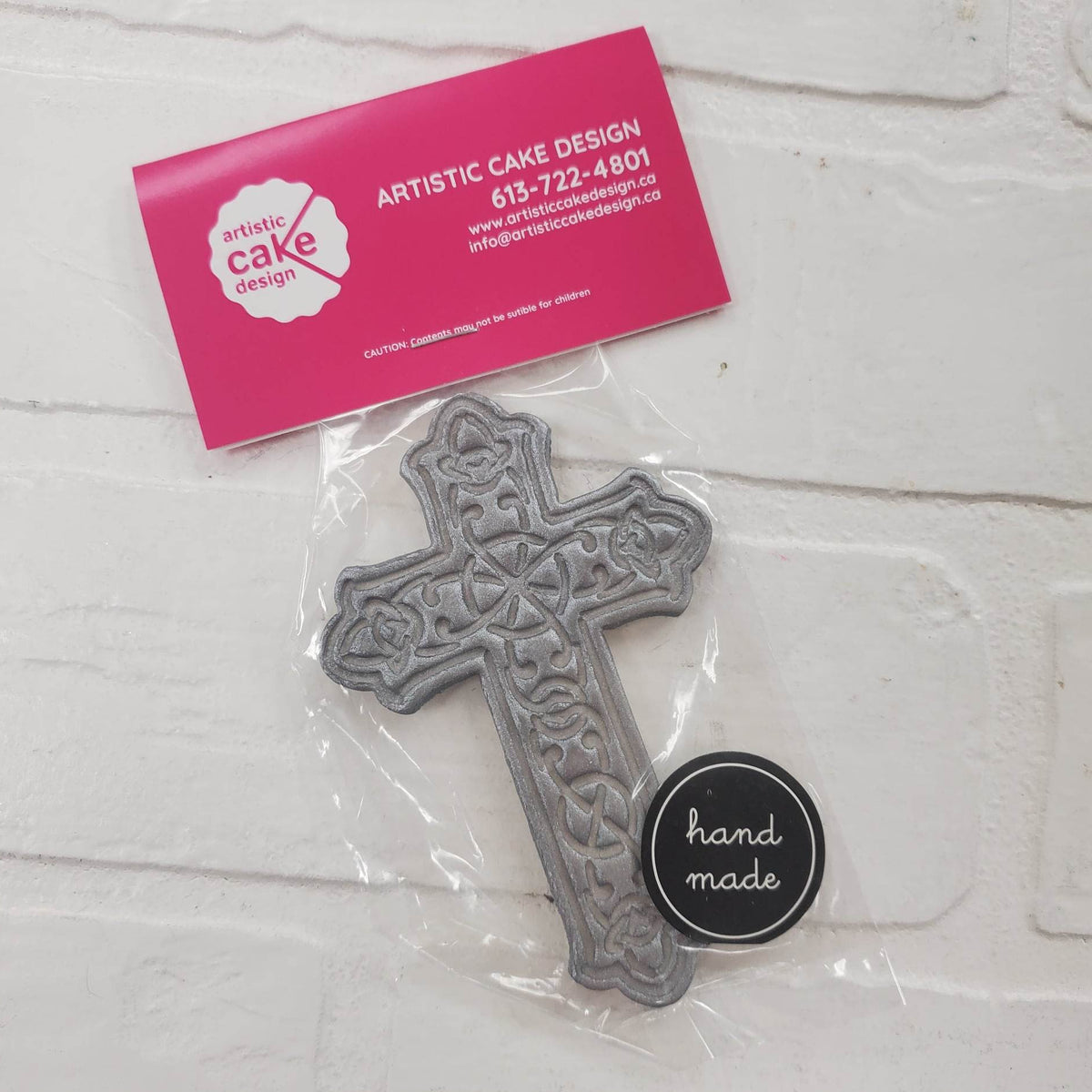 Fondant Cross – Artistic Cake Design Inc