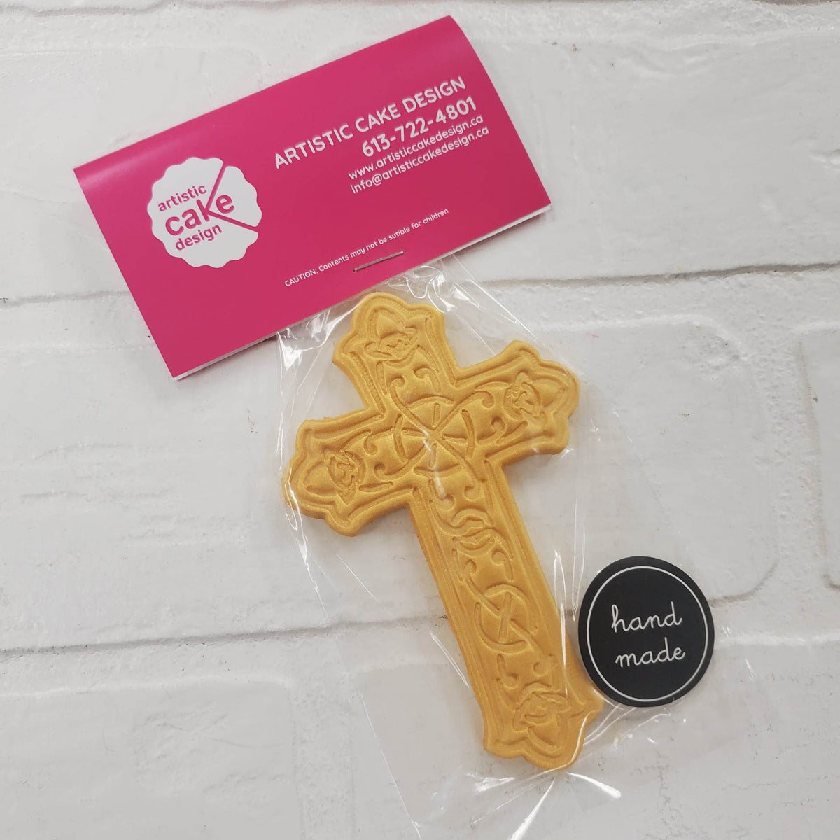 Fondant Cross – Artistic Cake Design Inc